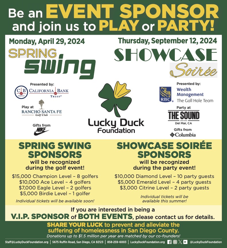 Events – Lucky Duck